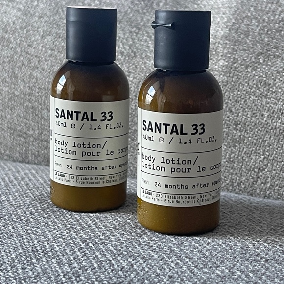 Le Labo | Skincare | Le Labo Santal 33 Body Lotion 2 X 4ml | Poshmark